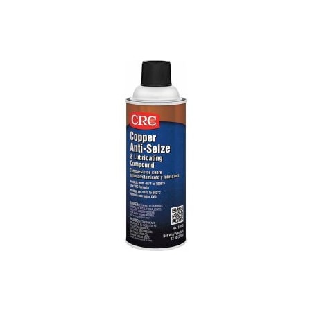 Crc CRC Copper Anti-Seize & Lubricating Compound - 12 oz - 14095, PK12 14095 | Zoro